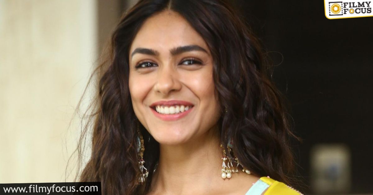 Mrunal Thakur Signs Big Tamil Project - Filmy Focus