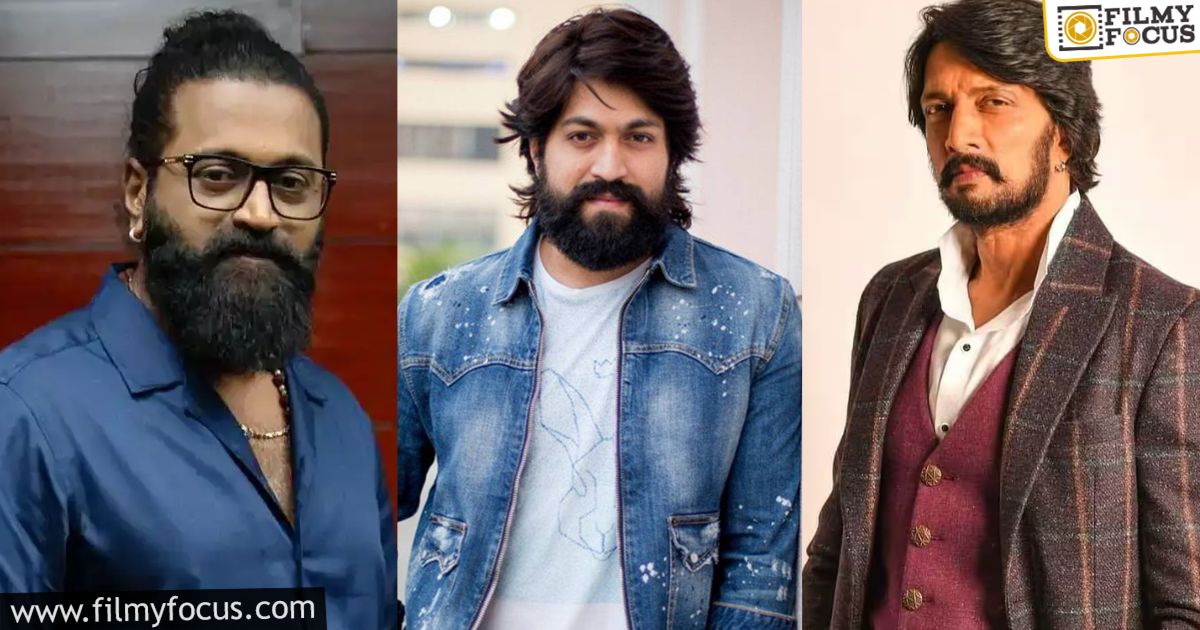 Top 5 Kannada Actors With The Biggest Fan Base - Filmy Focus